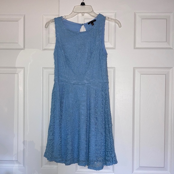 City Triangles | Dresses | City Triangles Beautiful Blue Lace Dress ...